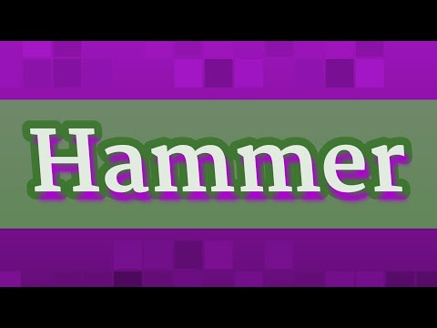 HAMMER pronunciation • How to pronounce HAMMER