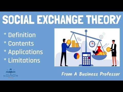What is Social Exchange Theory? | From A Business Professor