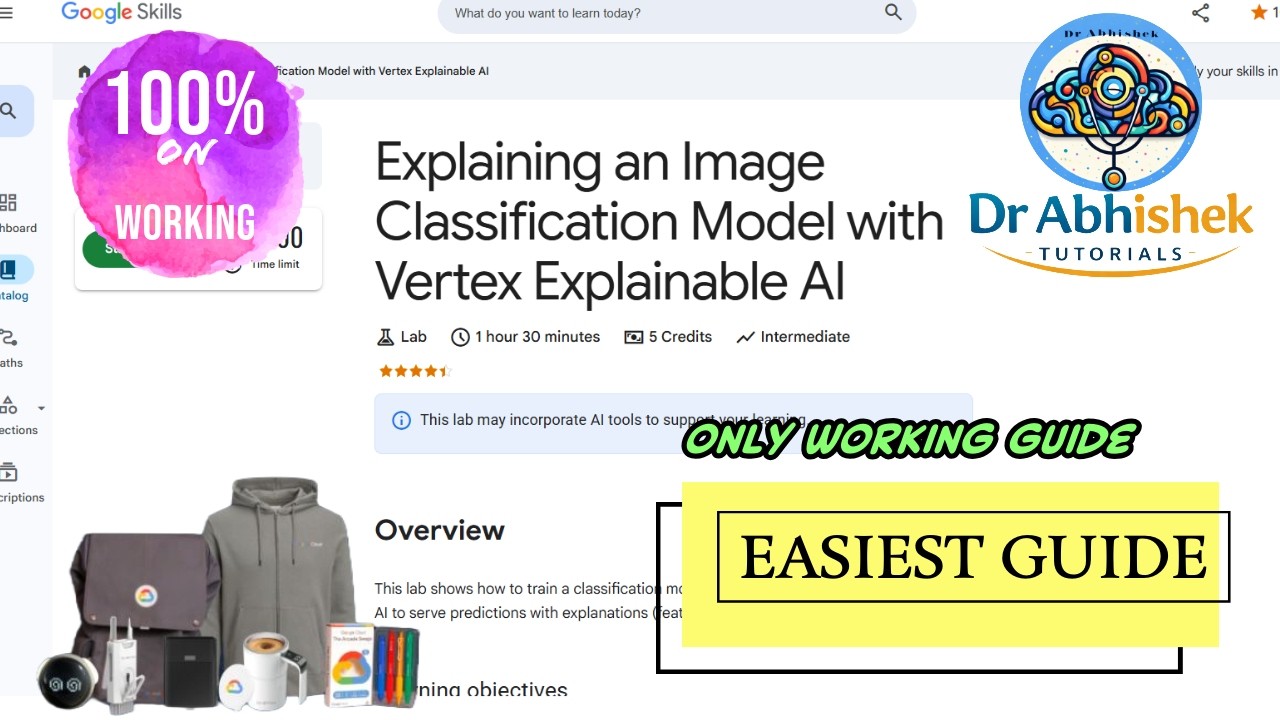 Explaining an Image Classification Model with Vertex Explainable AI  | With Explanation #qwiklabs