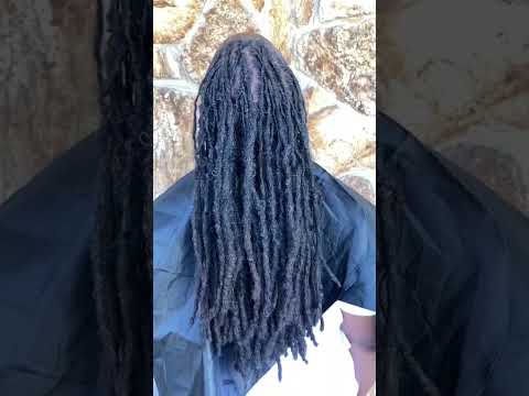 Love my salt and pepper clients! Appointments available! #atllocs #locs #atlanta