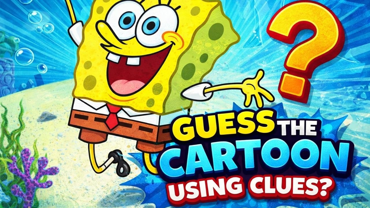 Guess the Cartoon Quiz 🧩📺 | Can You Solve Them All? | QuizIQ