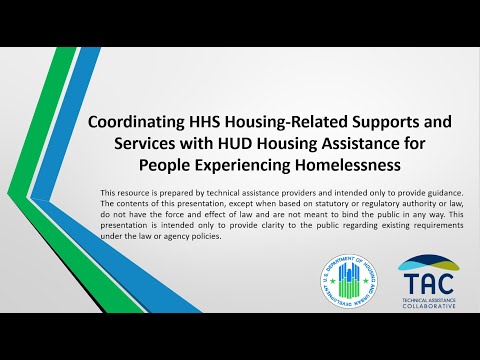 Emergency Housing Vouchers Webinar: HRSA and SAMHSA Resources for Housing Supportive Services