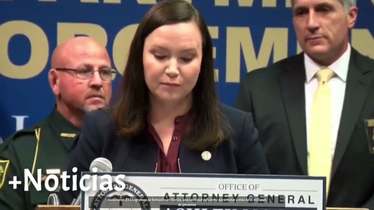 Incautan 23 kilogramos de fentanilo en Florida