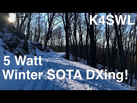 Summits On The Air: Pairing the Elecraft KX2 and Chameleon CHA MPAS Lite on Bearwallow Mountain!