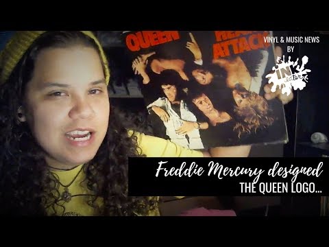 Did you Know Freddie Mercury Designed Queen's Logo - Vinyl and Music News by Inkeater