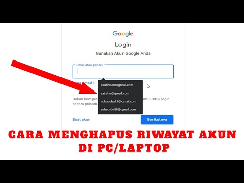 CARA MENGHAPUS AKUN G-MAIL YG MELAKAT DI PC/LAPTOP