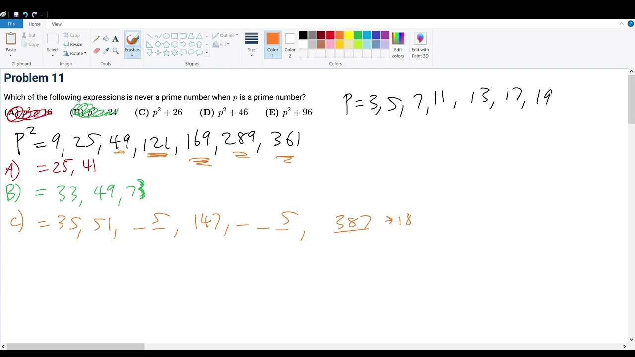 AMC 10B 2018 Problem 11