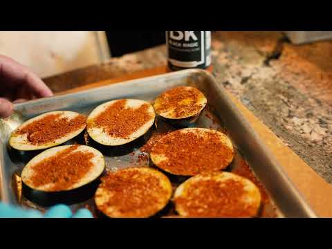 Spiceology Black Magic Grilled Eggplant Recipe