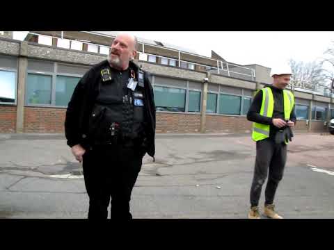Auditing Ashford Police Station with @kentaudituk3483 #publicphotography #1stamendment #pinac