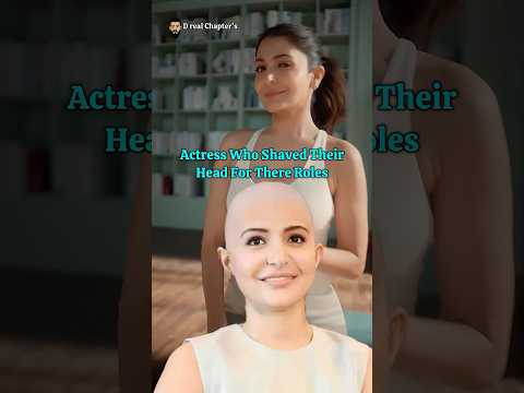 Bollywood Actress Who Went Bald for Their Roles #bollywood #shabanaazmi #lisaray #tanujamukheji