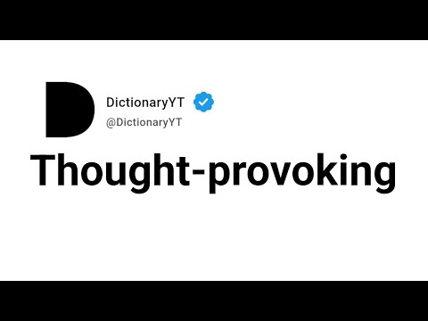 Thought-provoking Meaning In Bengali