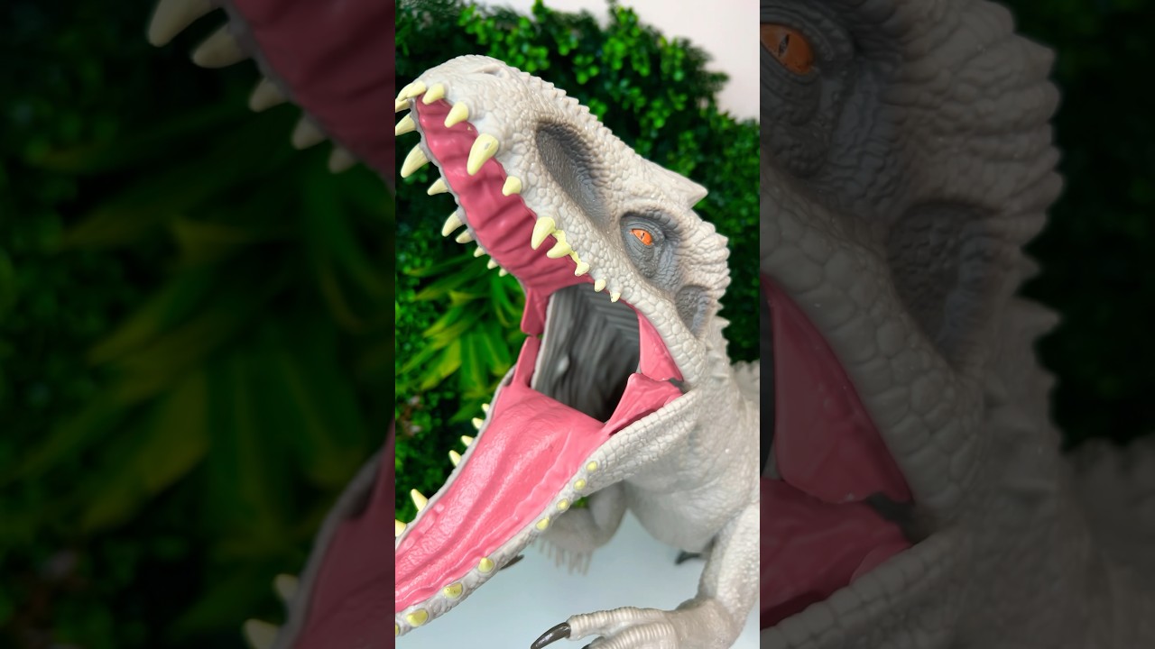 Indominus Rex Vs T Rex #dinosaurs #jurassicworld