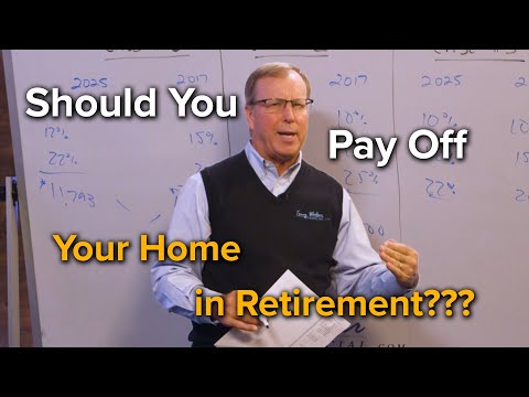 Should You Use Your 401(k) or IRA to Pay off Your Home in Retirement???