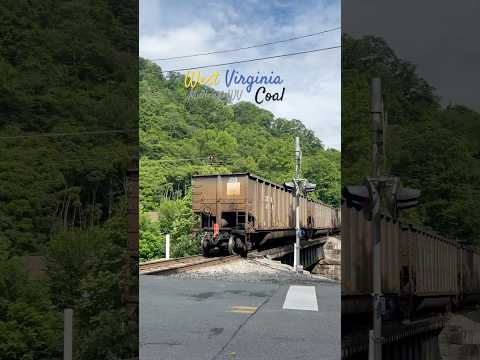 Headed to Deepwater through Mullens, WV #train #railroad