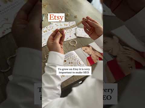 We prepared the list of keywords for search engine optimisation of your jewelry store on Etsy!