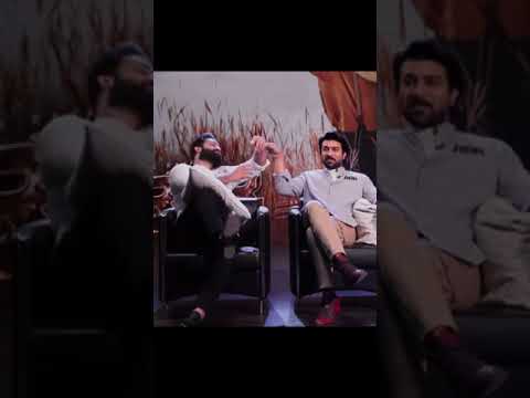 NTR Pinching Everybody.But give back by #ramcharan and #aamirkhan #jntr #rrr #rajamouli