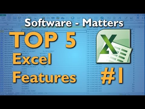 VLOOKUP in Excel - Top 5 Excel Features #1 - NO MUSIC Version