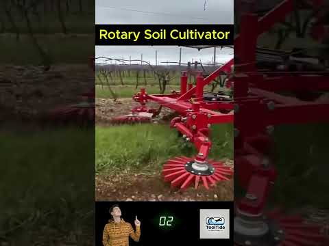 Rotary Soil Cultivator Machine β The Future of Farming & Agriculture! π