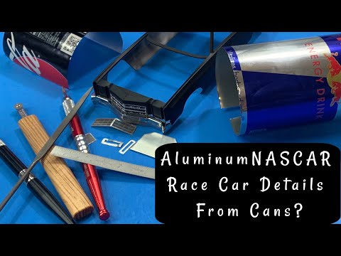How to Make Aluminum Scale Model Car Details From Scratch