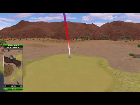 Golden Tee Great Shot on Safari Dunes!