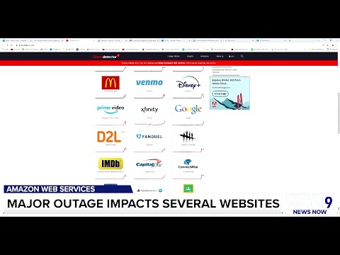 Amazon Web Services are down, taking huge parts of internet offline