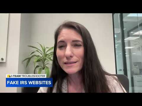 Watch out for scam websites and text impersonating the IRS