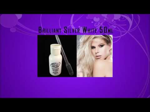Brilliant Silver White : Hair Toners for Ash Blonde, Yellow, Grey, Silver, Safe White Hair Color