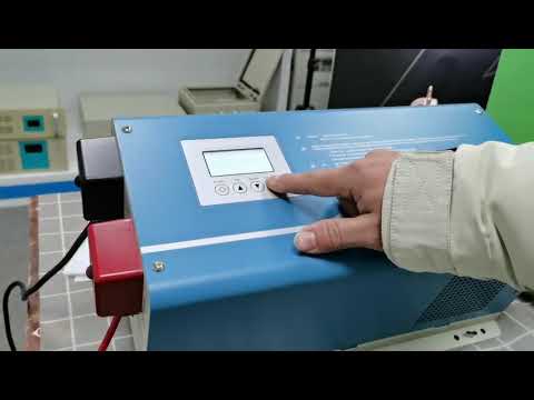 pure sine wave inverter with charger test demo