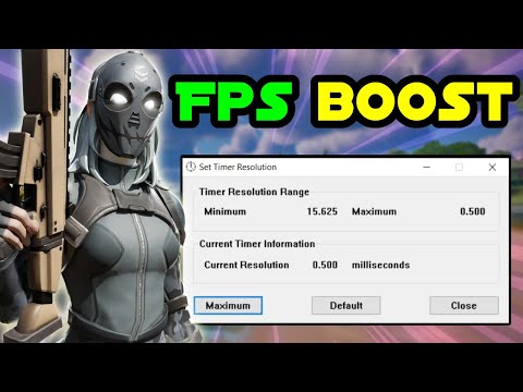 ✅ Timer Resolution Fortnite | Boost Your FPS and Lower Ping