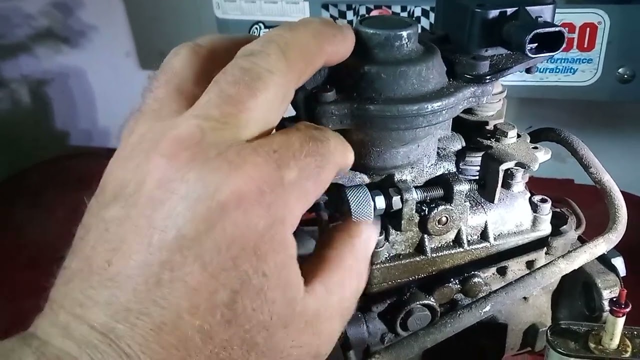 Bosch VE idle adjustment simplified.