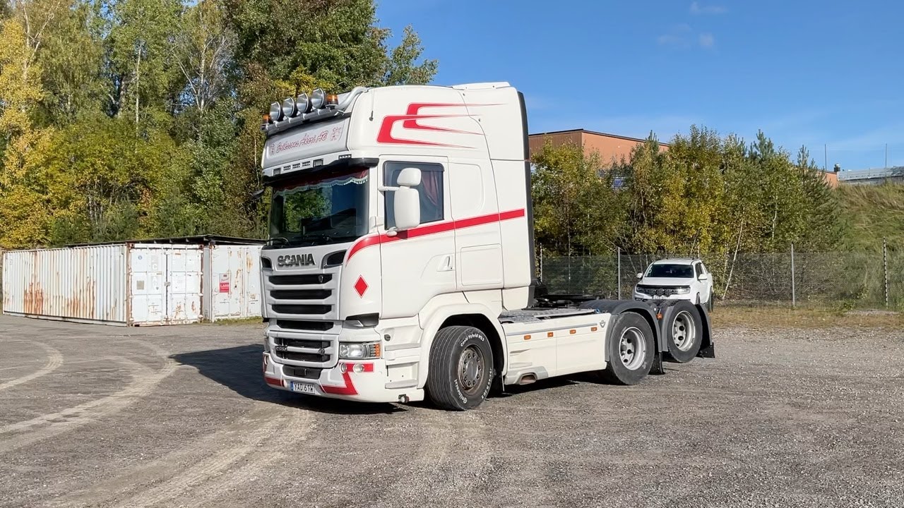 Lastbil Dragbil Scania R580, Flen, Klaravik auktioner
