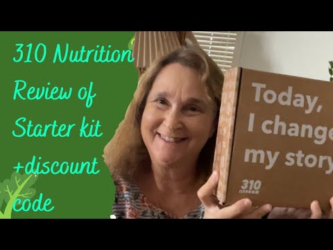 310 Nutrition taste test with starter kit/Discount Code