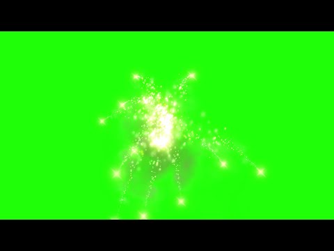 Free 4K Fairy Glitters Green Screen Download