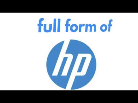 HP laptop full name // HP the international laptop maker company//full form of hp