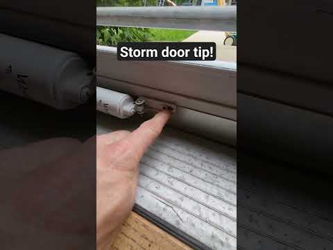 How To Install A Storm Door (The Closer)