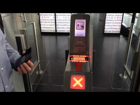 VIE boarding pass self scan