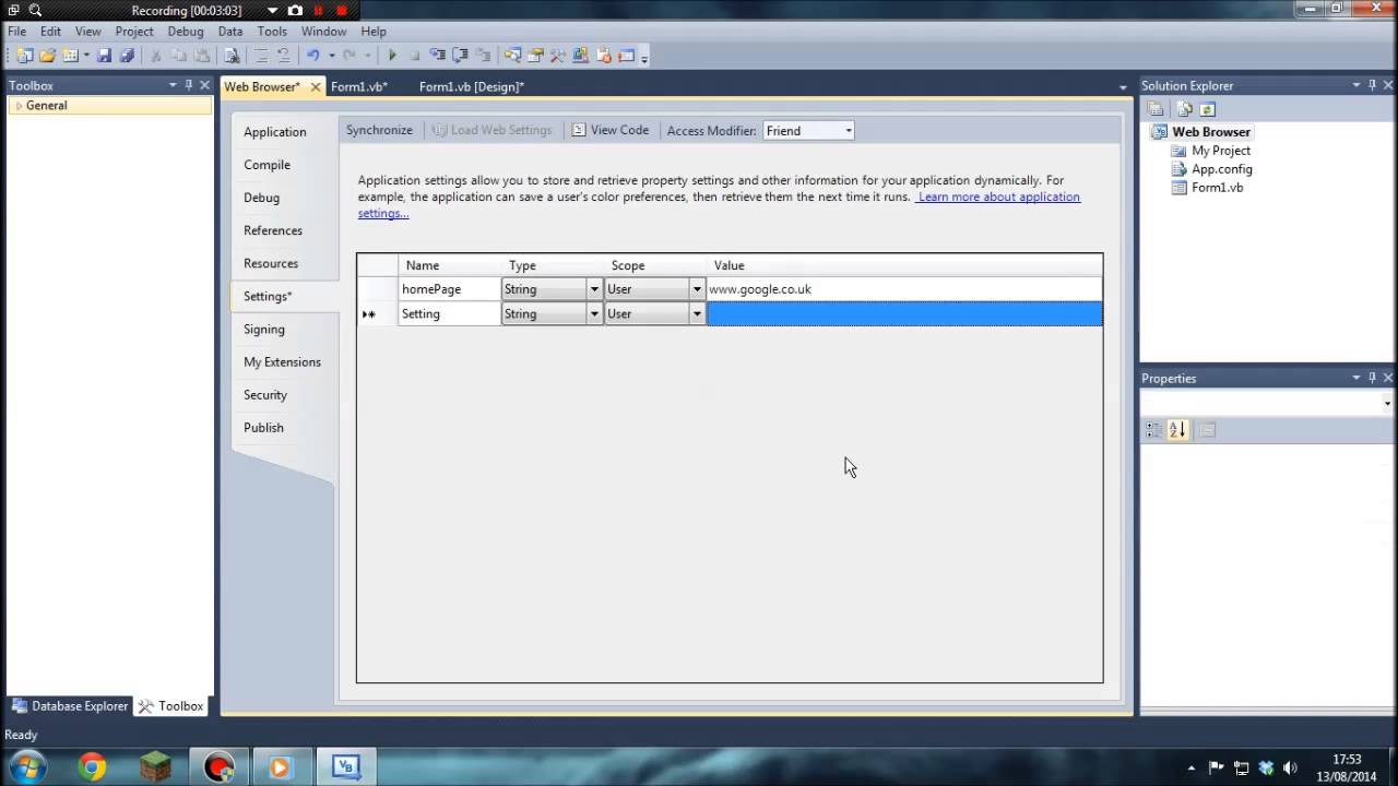 VB.NET Programming a Tabbed Web Browser [Part 1]