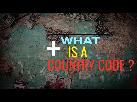 What is a country code & why was country codes created?