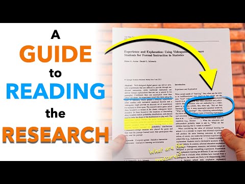 How to Read Peer-reviewed Articles on Experiments in Learning