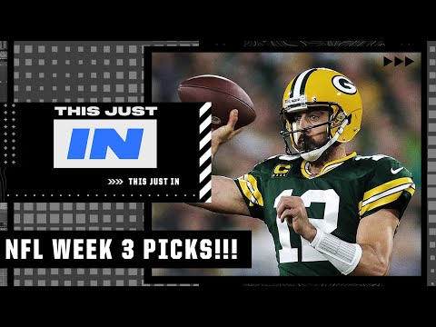 WEEK 3 Picks! Joe Fortenbaugh has Packers at Tampa Bay (-1) | This Just In