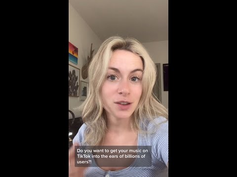 Here's how to get your music on TikTok