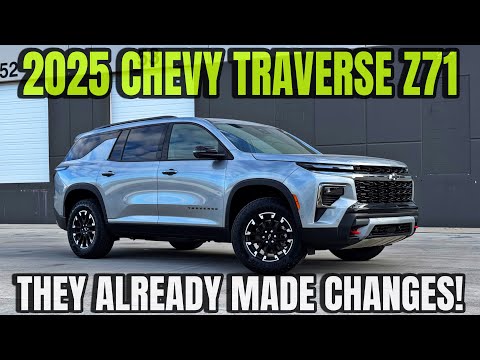2025 Chevy Traverse Z71: You Won't Believe What They Changed!