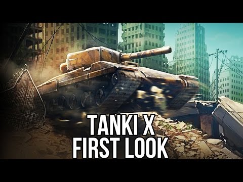 Tanki X (Free Vehicular Combat Game): Watcha Playin'? Gameplay First Look