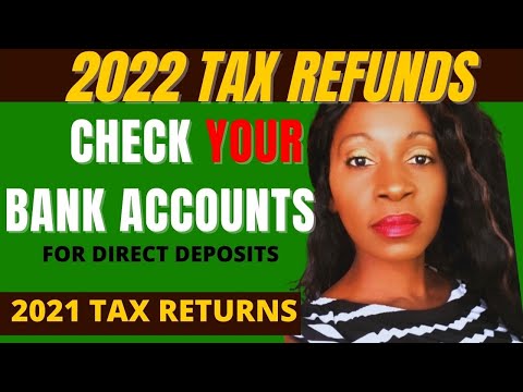 2022 TAX REFUND Direct Deposit ✅ WMR 2022 tax refund status update
