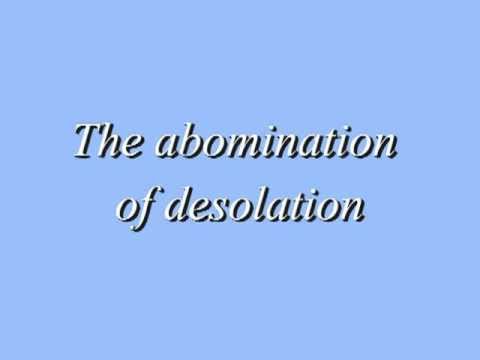 abomination of desolation definition from the Bible