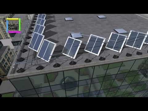 Building Product: KeeGuard® Contractor Portable Roof Edge Fall ...