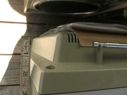 Conion C-100F TC-999 Technisonic Boombox Size Difference