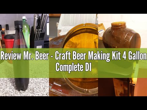 Review Mr. Beer - Craft Beer Making Kit 4 Gallon Complete DIY Home Brew Set Everything Included, Bot
