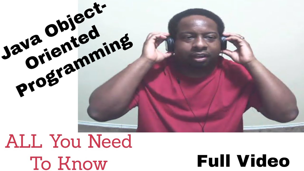 ✔ Java Object Oriented Programming Tutorial For Beginners - ALL You Need To Know | (Video 143)