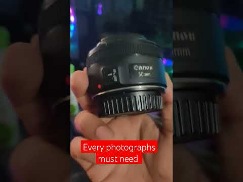 Canon 50mm Prime the must popular lens ✌️ #shots #awesomeshots #photography #viralvideo #lens